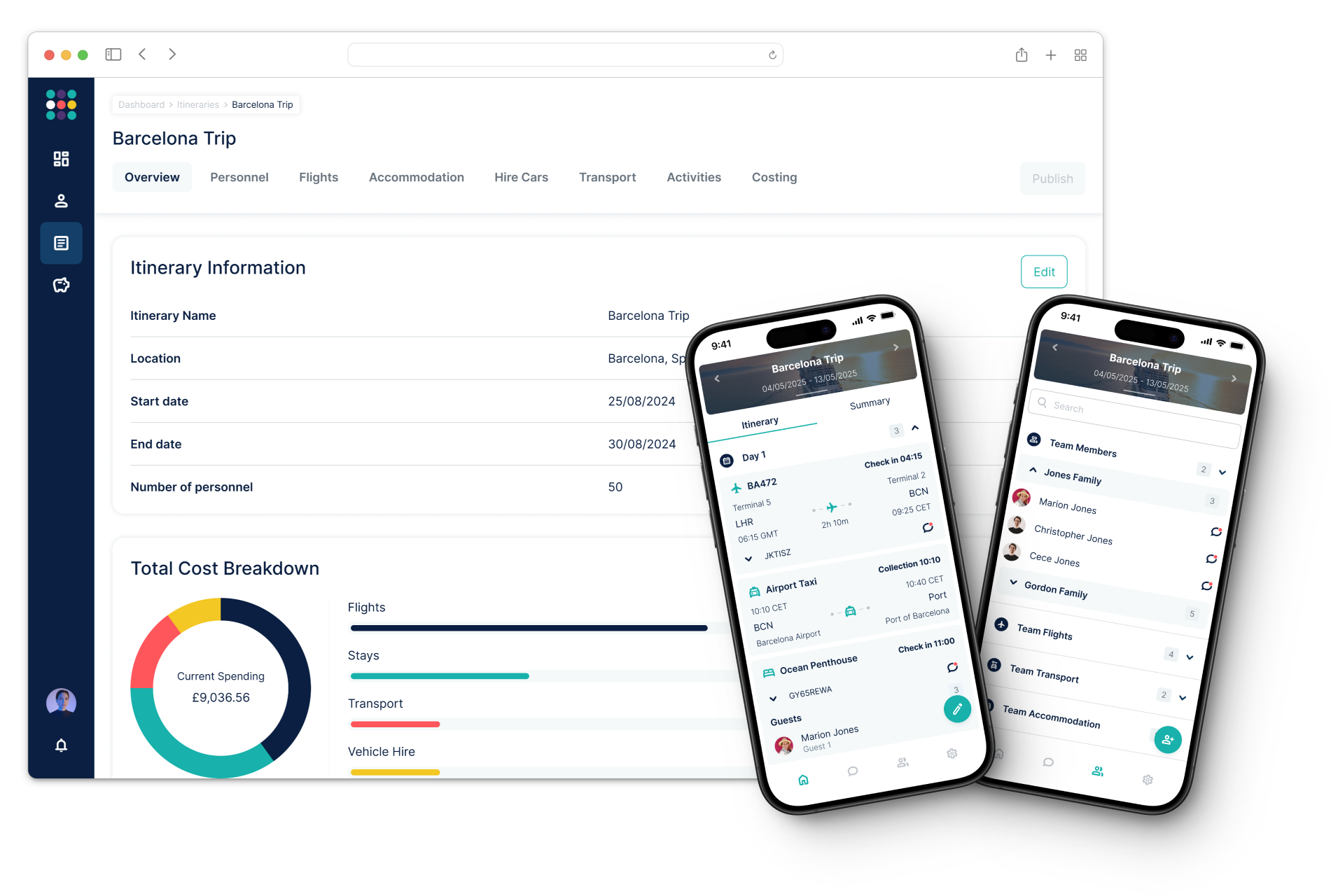 EventR | Simple travel for teams